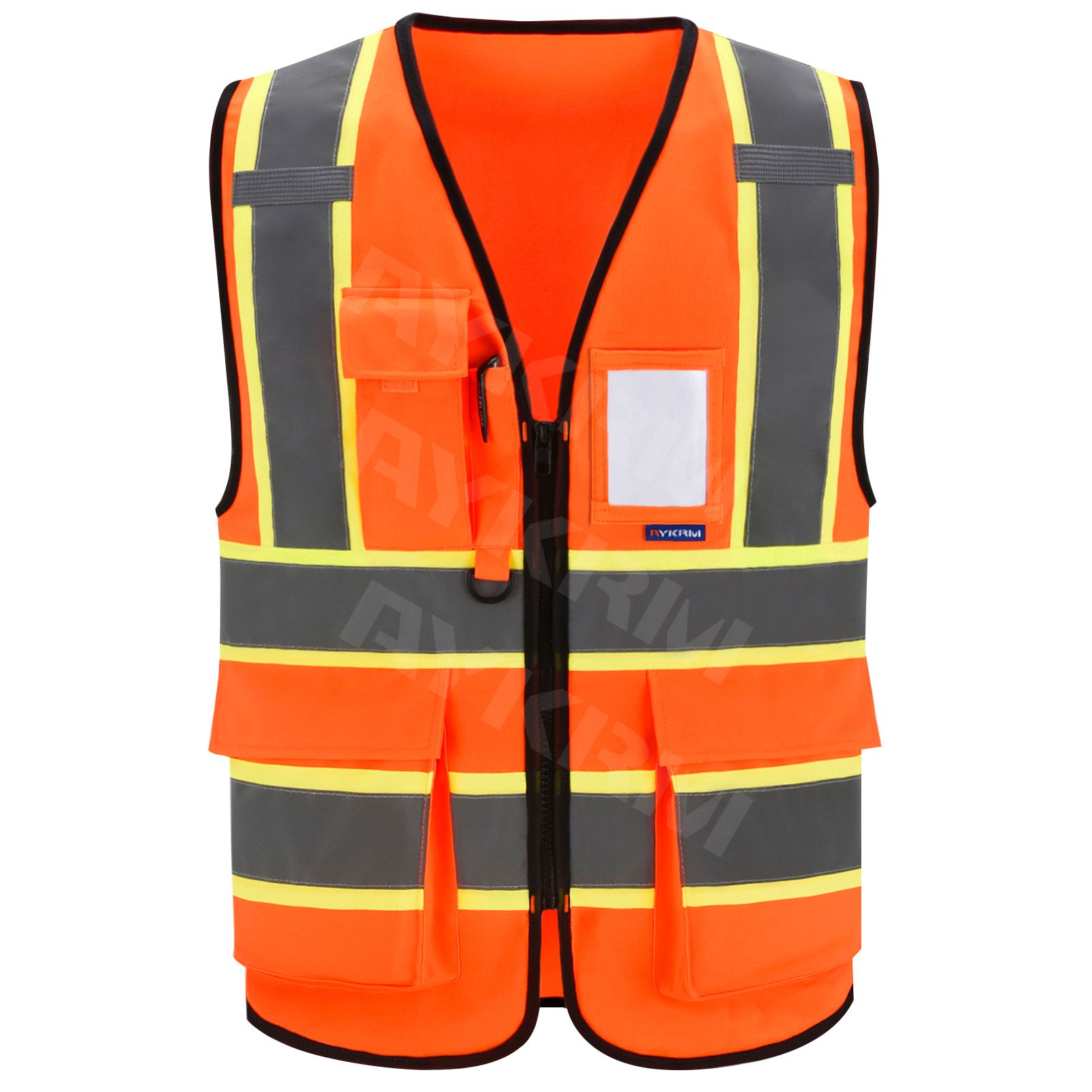 AYKRM Custom Logo Personalised Printed High Visibility Reflective 2 Two ... AYKRM Custom Logo Personalised Printed High Visibility Reflective 2 Two ...