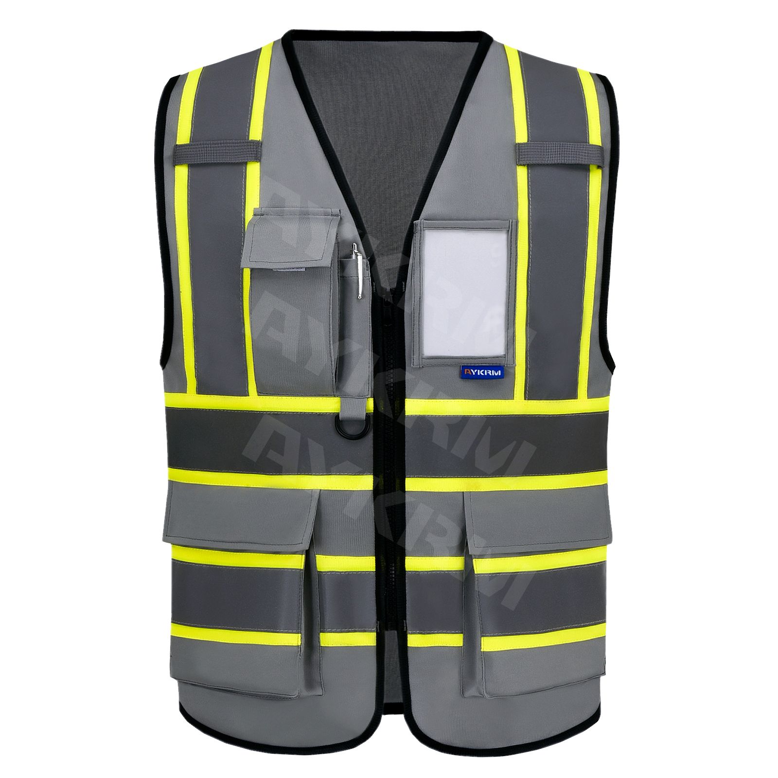 AYKRM Custom Logo Personalised Printed High Visibility Reflective 2 Two ... AYKRM Custom Logo Personalised Printed High Visibility Reflective 2 Two ...